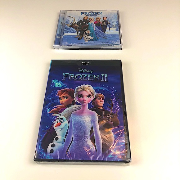 Disney | Other | New Frozen Ii Dvd Cd Soundtrack From Frozen I | Poshmark